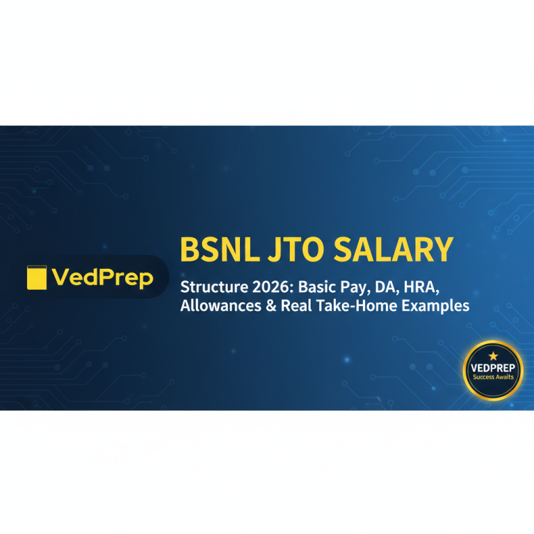 BSNL JTO Salary Structure 2026: Basic Pay, DA, HRA, Allowances & Real ...
