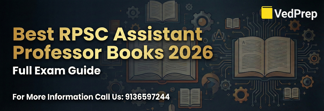 Best RPSC Assistant Professor Books 2026 : Full Exam Guide - Vedprep ...
