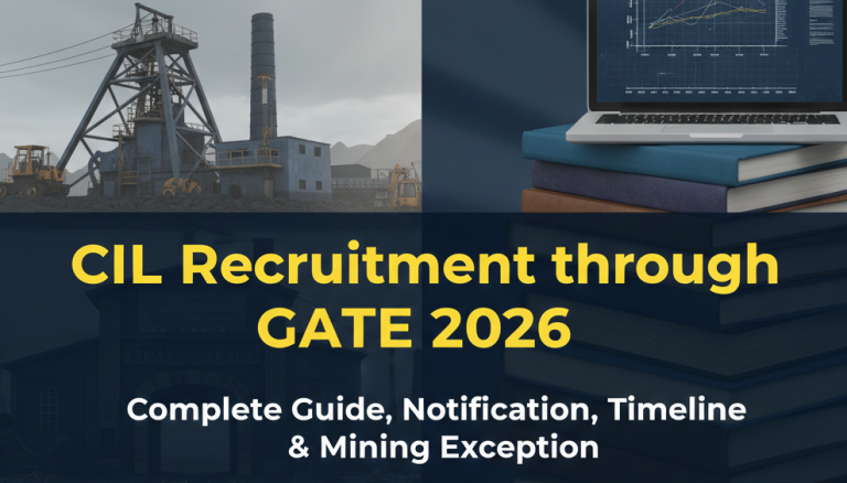 CIL Recruitment through GATE 2026 : Best Guide for CIL Jobs!