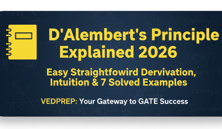 D'Alembert's Principle Explained 2026 : Easy Straightforward Derivation ...