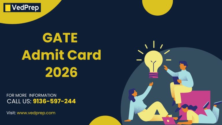 GATE Admit Card 2026: Steps to Download PDF
