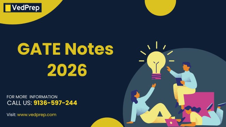 GATE Notes 2026: Ultimate Resources for GATE 2026 Preparation