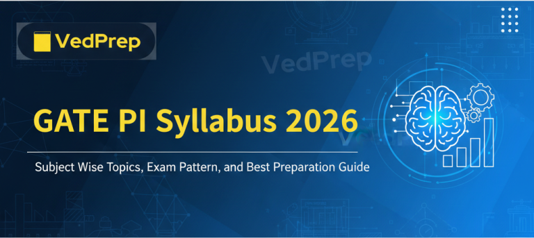 Gate PI Syllabus 2026: Subject Wise Topics, Exam Pattern, and Best ...