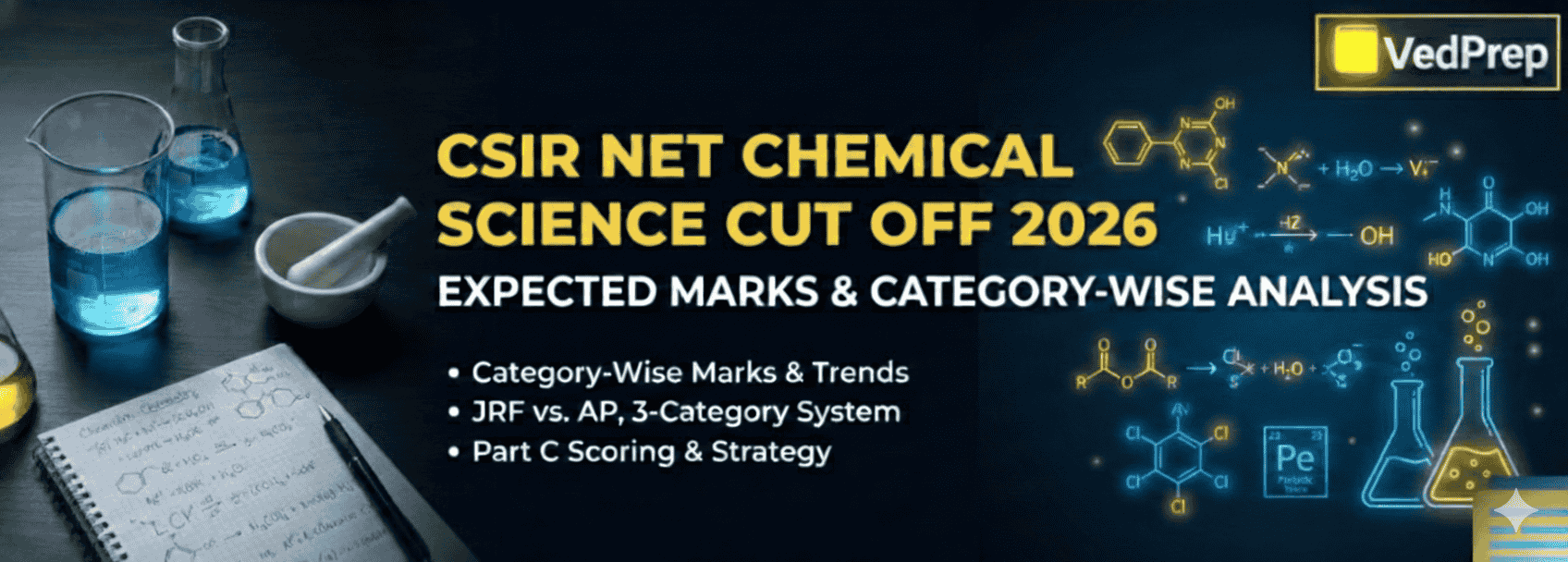 Discover the CSIR NET Chemical Science Cut Off 2026