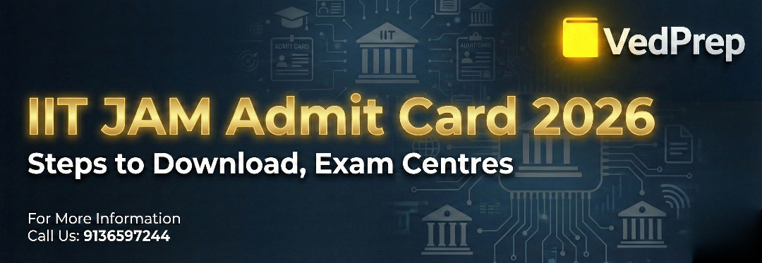 IIT JAM Admit Card 2026, Steps to Download, Exam Centres