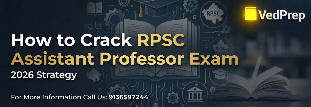 How to Crack RPSC Assistant Professor Exam: 2026 Strategy - Vedprep ...