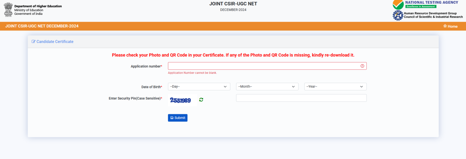 CSIR NET Application Form 2026 : Age Limit, Eligibility Criteria ...