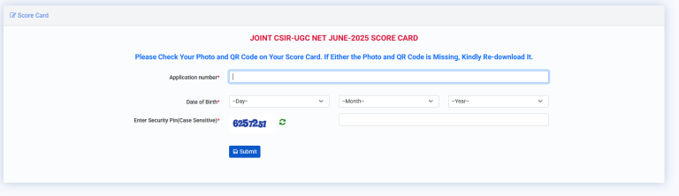 CSIR NET Score Card 2026: Link, Validity, Steps to Download, Score Card ...