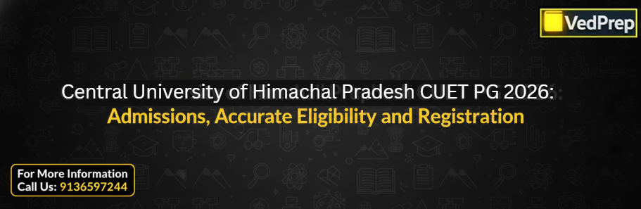 Central University of Himachal Pradesh CUET PG 2026 : Admissions ...